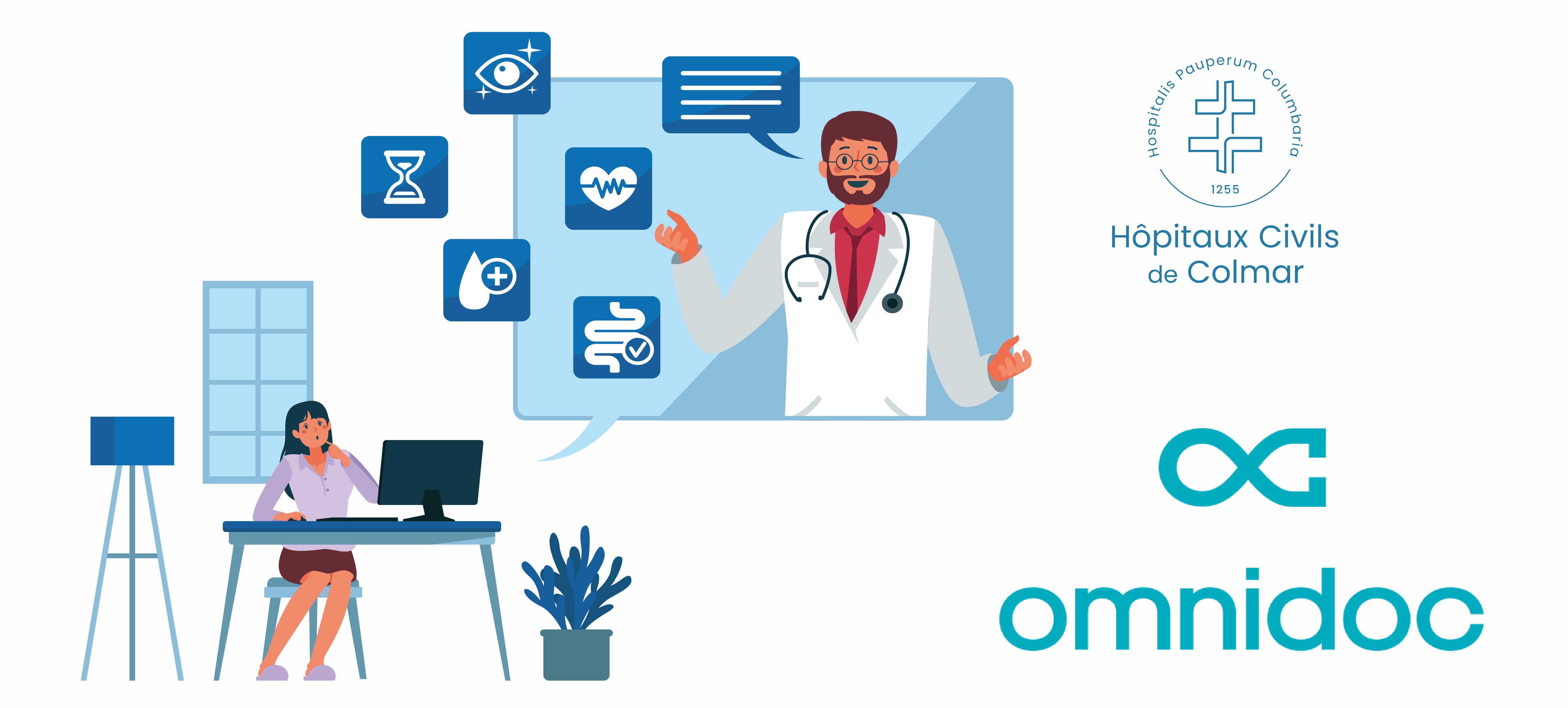 Omnidoc : révolution de la télé-expertise médicale aux HCC | Les Hôpitaux Civils de Colmar